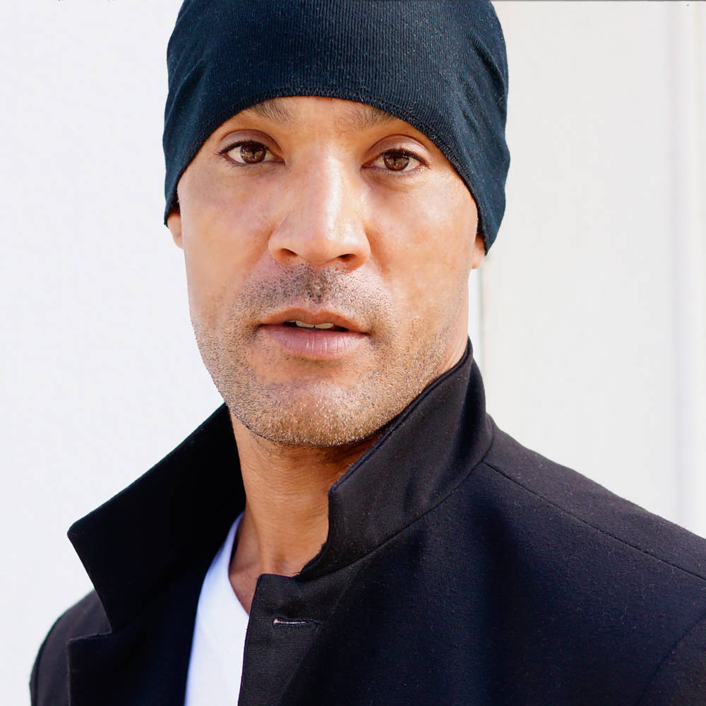 Black Headwrap Cotton Scarf for Men or Women. for - Etsy