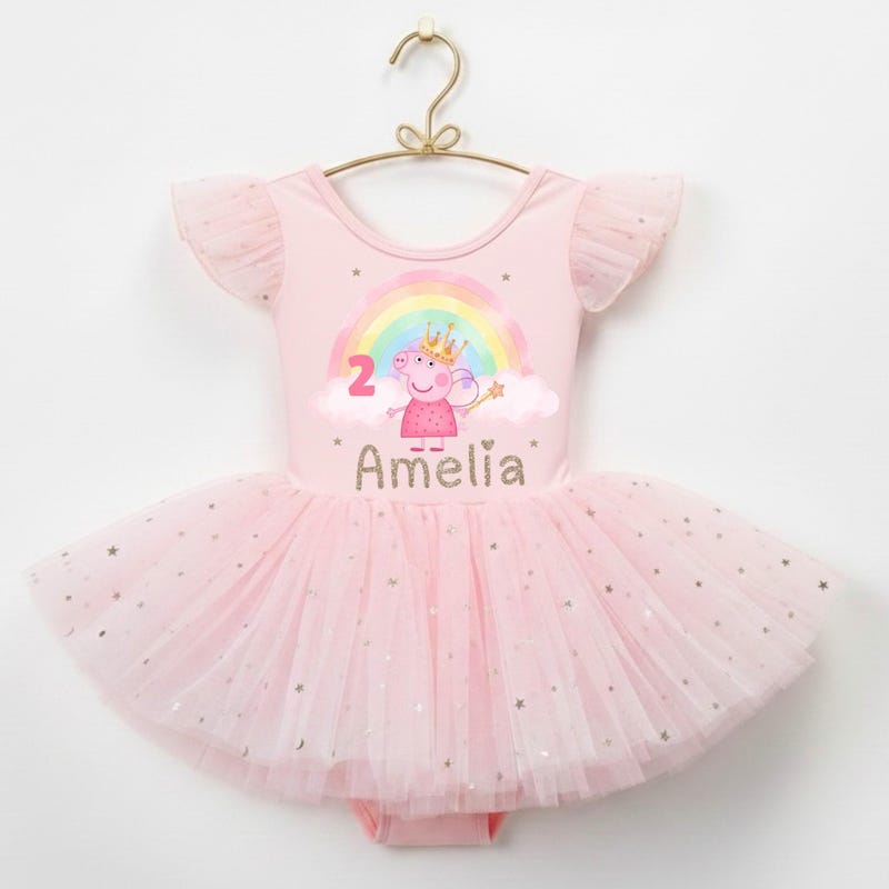Peppa Pig Dress Costume - Etsy UK