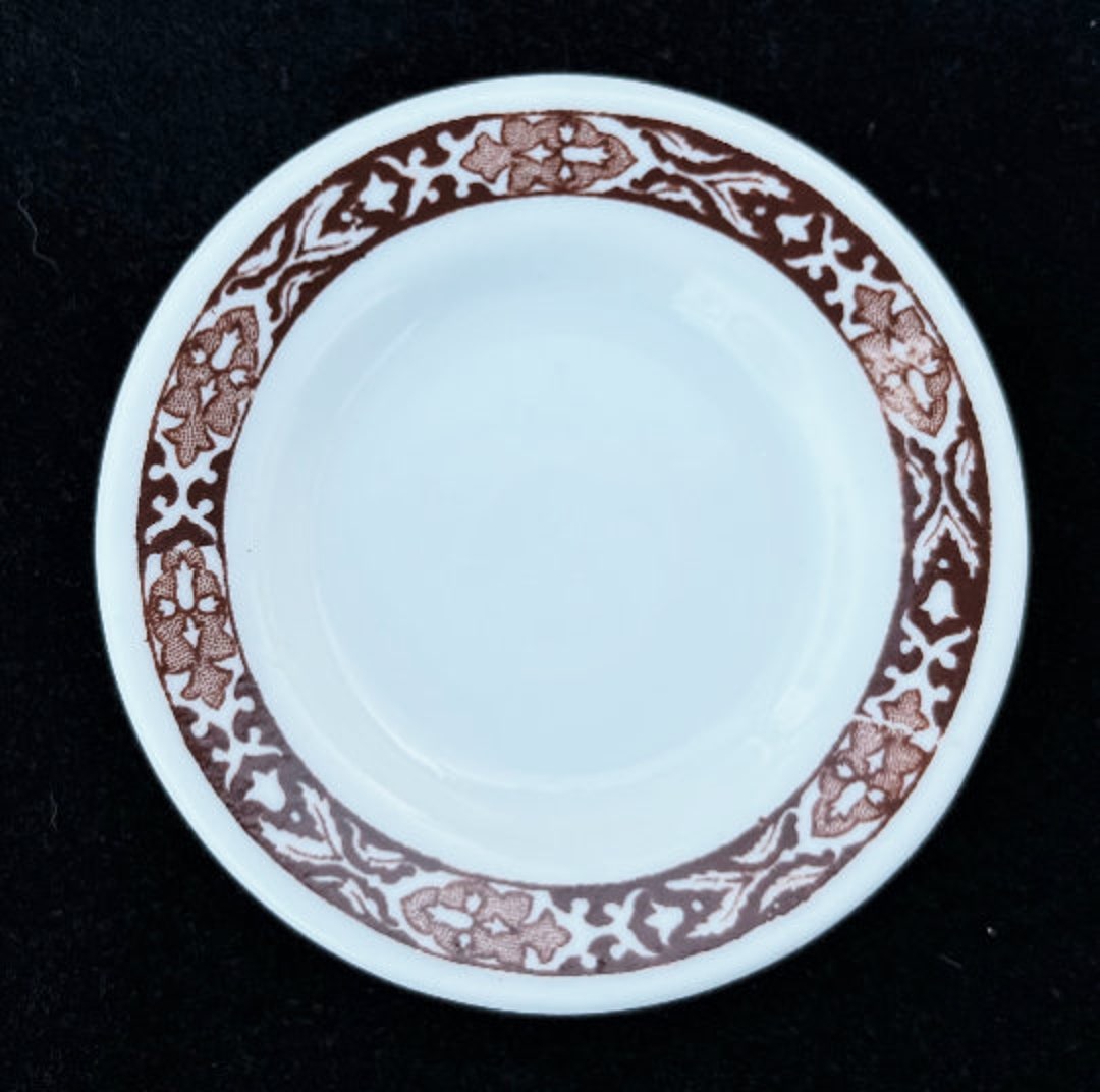 Scammell Lamberton China Restaurant Hotel Two-toned Brown Transfer on ...