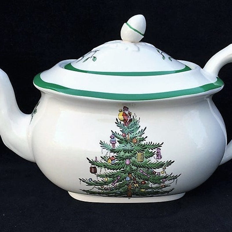 Christmas Teapots - Etsy