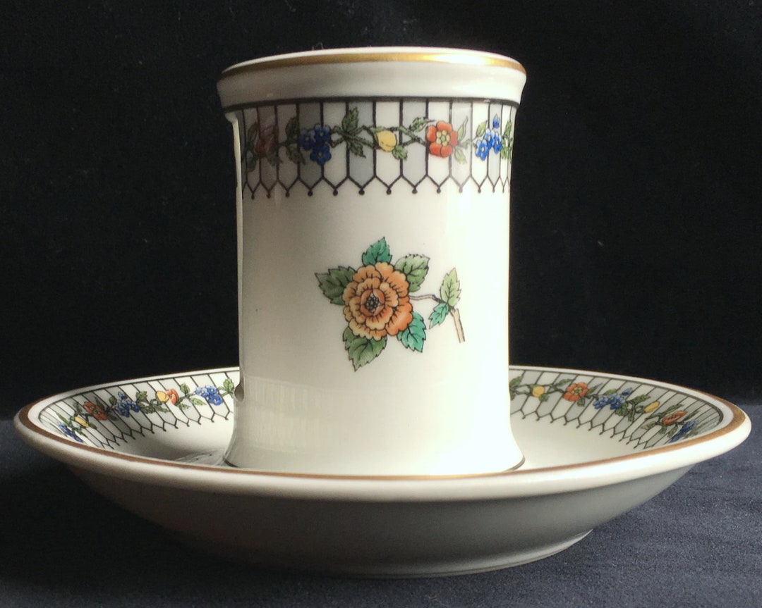 Syracuse Restaurant Hotel China "somerset" Pattern Match Stand/ash Tray ...