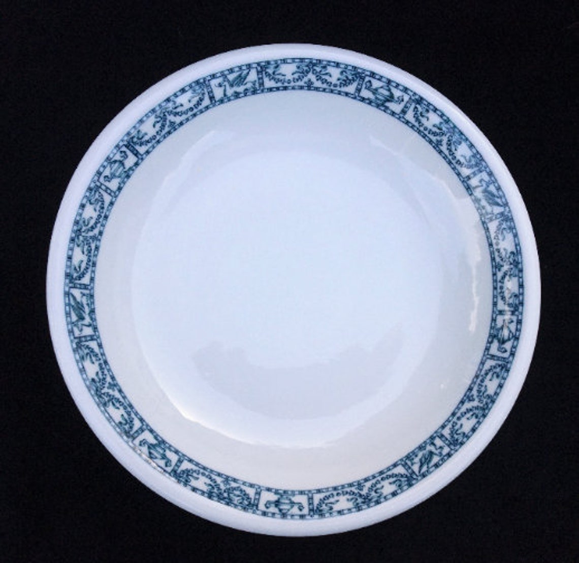 Set of 4 Shenango Diner Restaurant Hotel China "pegasus" Pattern 7.25 ...