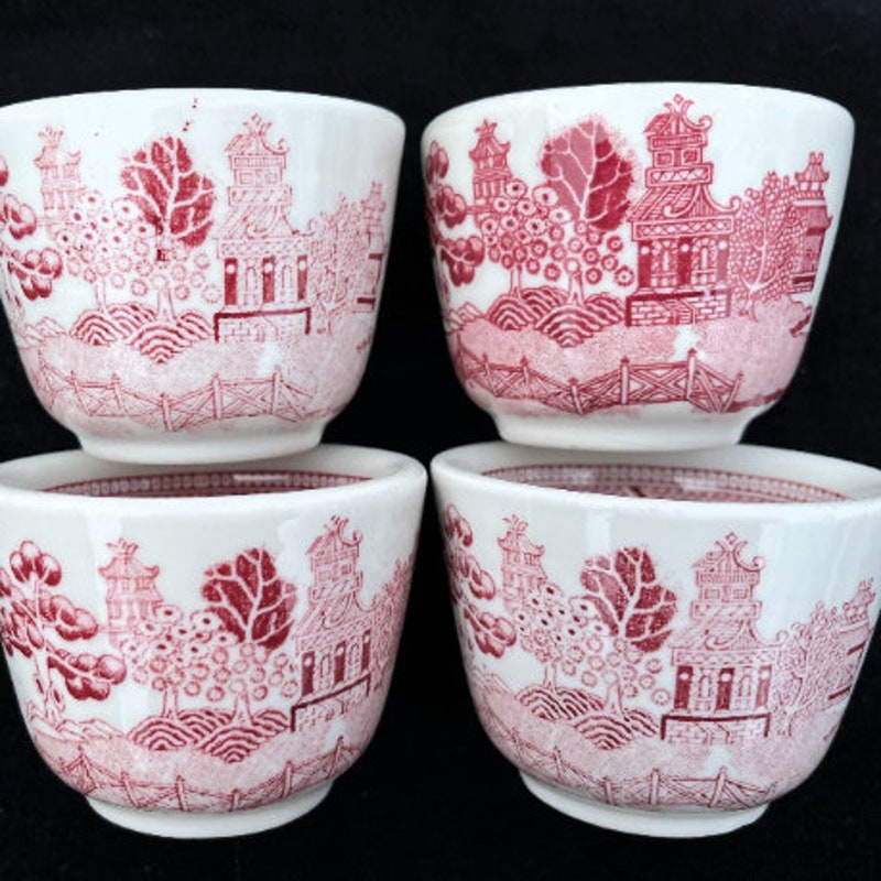 Red Tea Cups - Etsy