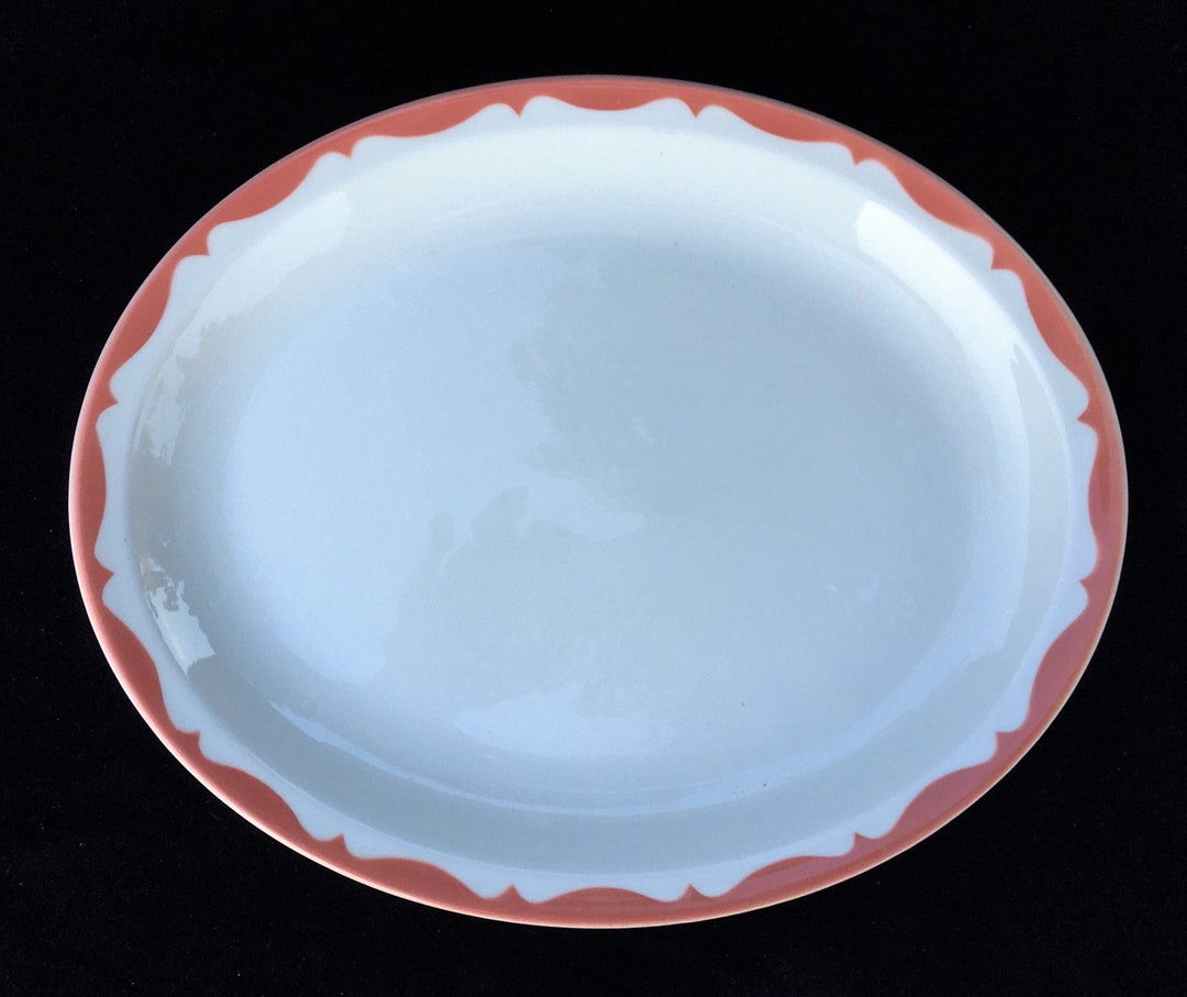 Mayer China Hotel Diner Restaurant Rose on White "normandy" Pattern 11 ...