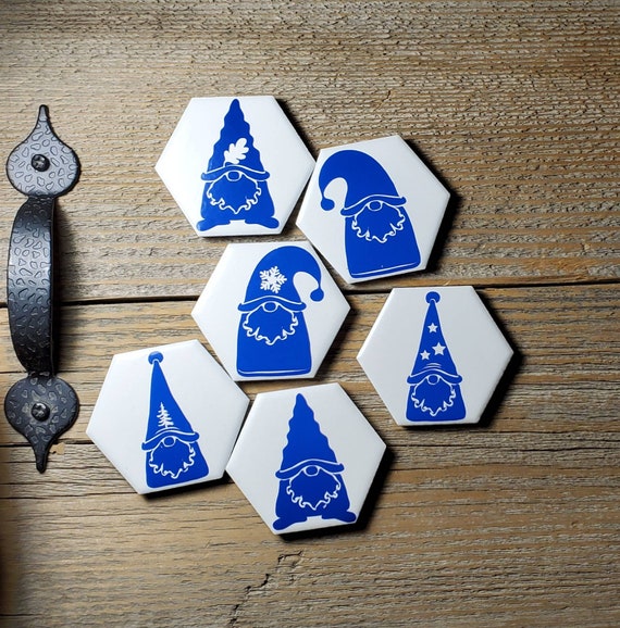 Sewing Pattern Weights Ceramic Tile Gnomes Tomte Choose Your - Etsy