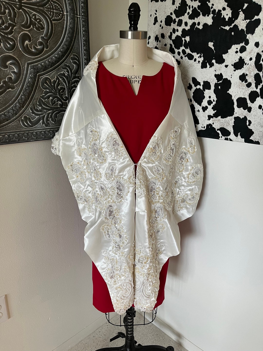 Your Wedding Gown Repurposed to Elegant Wrap, Your Dress Refashioned ...