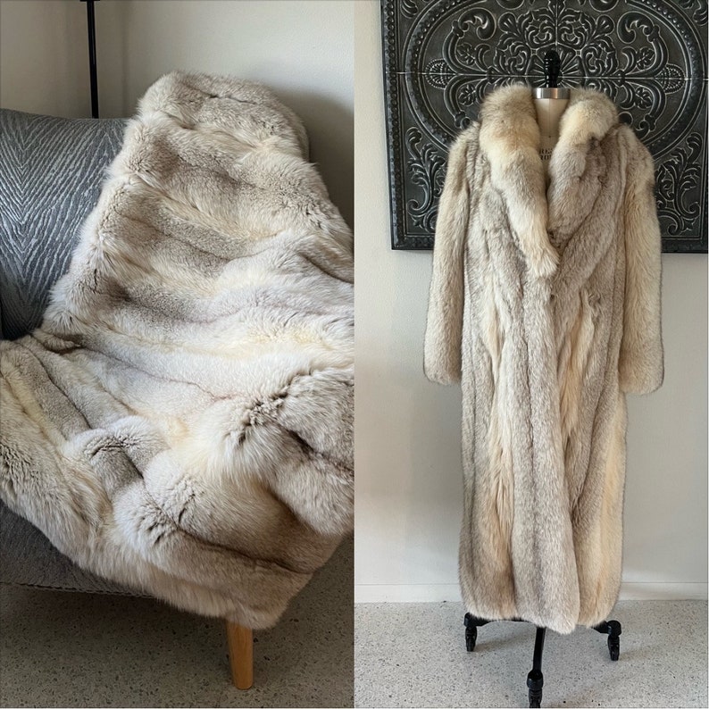 Your Fur Coat Repurposed Into a Luxury Throw Blanket, Rectangle Shape ...