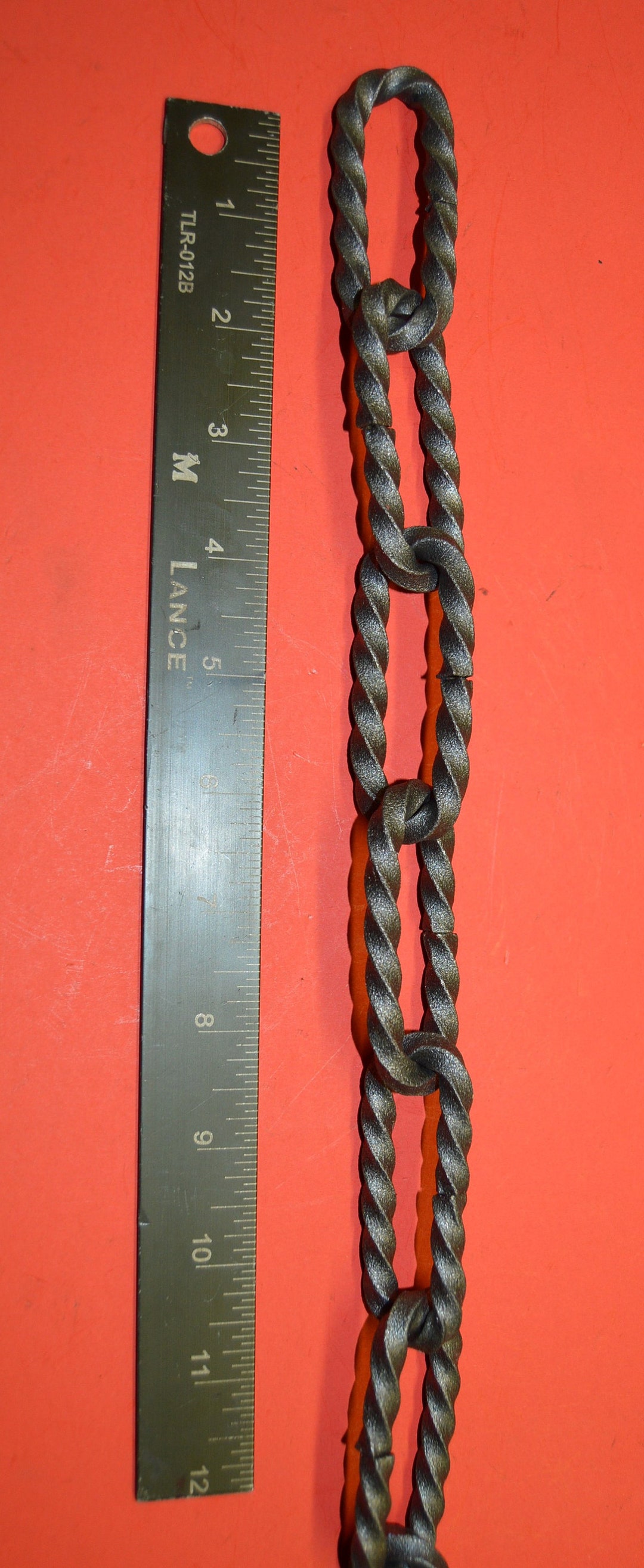 Lighting Chandelier Mission Chain Wrought Iron 3/16" Twisted Rope 1 X 2 ...