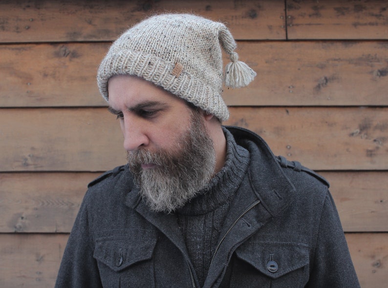 The Crean Hat - Vintage Style Polar Explorer Crewman's Hat in Marled ...