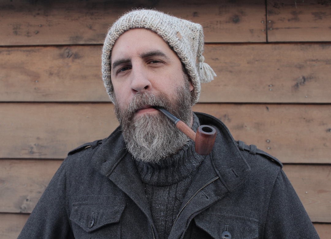 The Crean Hat - Vintage Style Polar Explorer Crewman's Hat in Marled ...