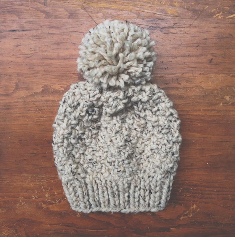 The Redwoods Hat Chunky Knit Textured Slouchy Style Hat in - Etsy