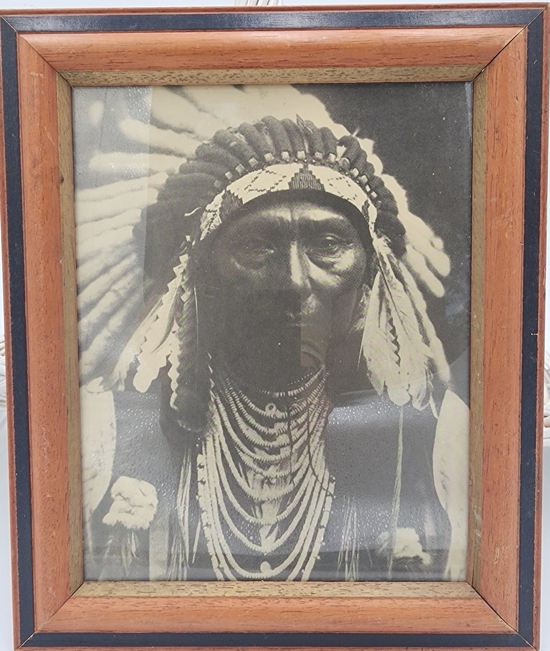 1903 Chief Joseph Nez Perce Indian Chief Warrior Photograph Print by ...