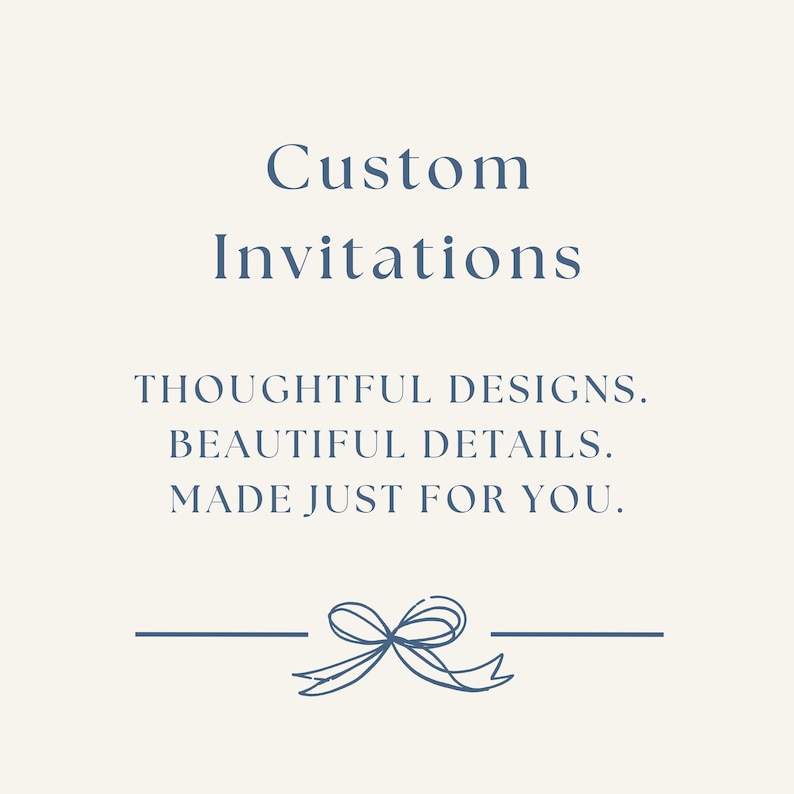 Custom Invitation Suite | Birthday or Event Invitations | Digital ...