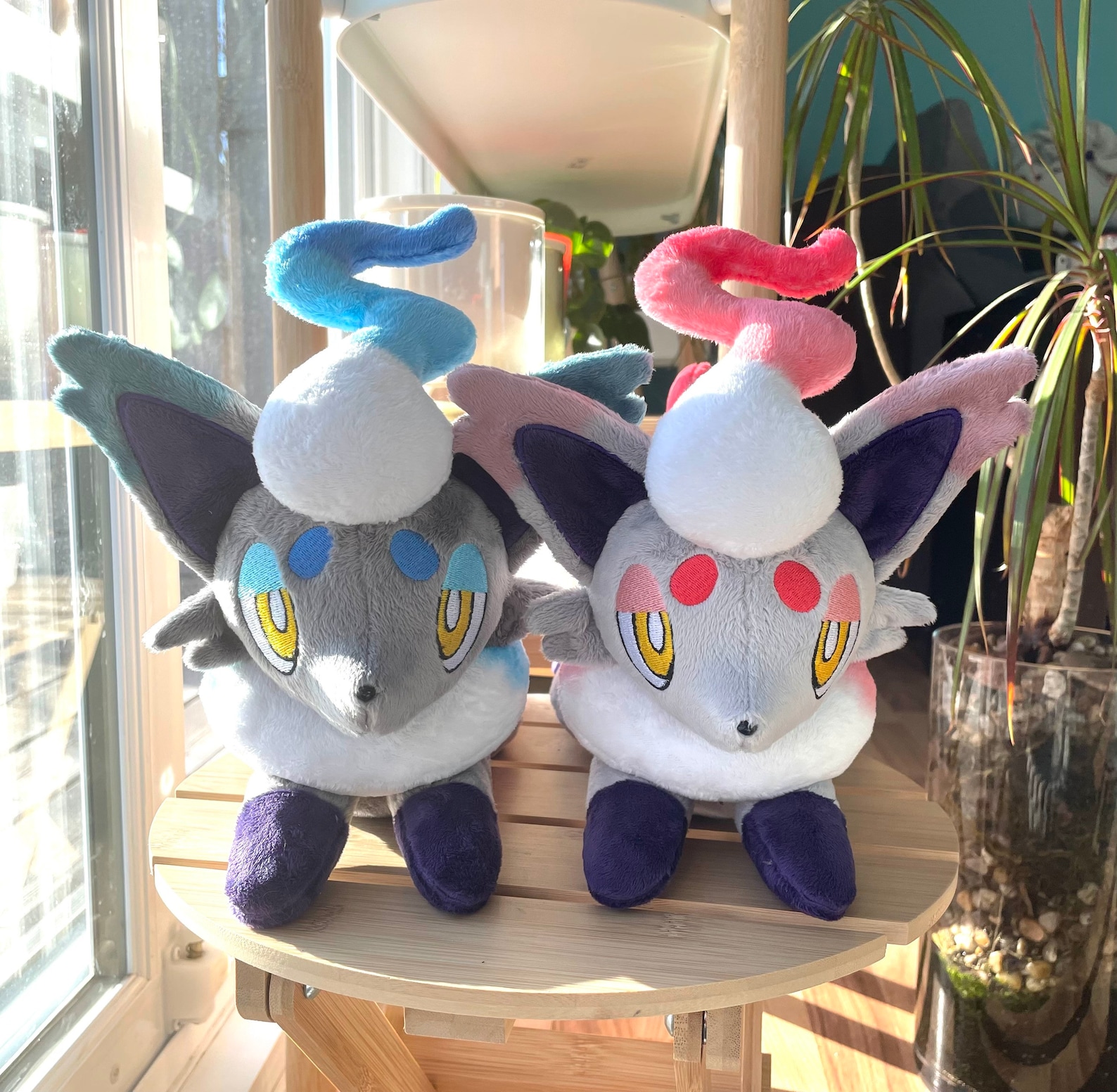 Hisuian Zorua Plush - Made to Order - Etsy