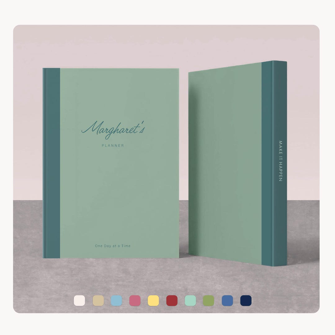 2026-2027 Custom Planner, Personalized Daily Weekly Monthly Planner ...