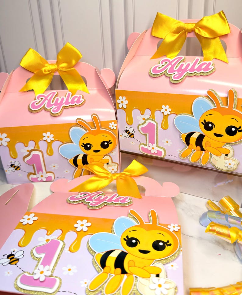 Custom Abejita Chiquitita 3D Birthday Candy Bag | Bee| Abeja | Gable ...