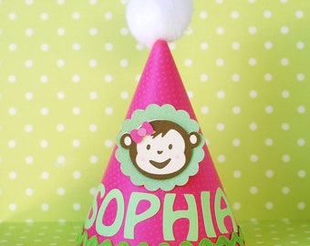 Monkey Party Hat | Etsy