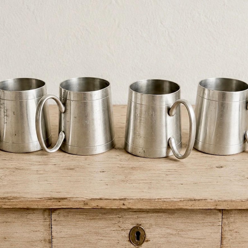 Pewter Tankard Vintage - Etsy
