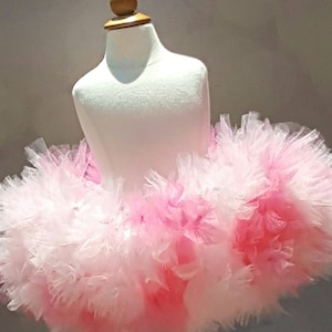 Pink Petti Tutu - Pink Tutu- Petti Tutu - Birthday Tutu- Pettiskirt ...