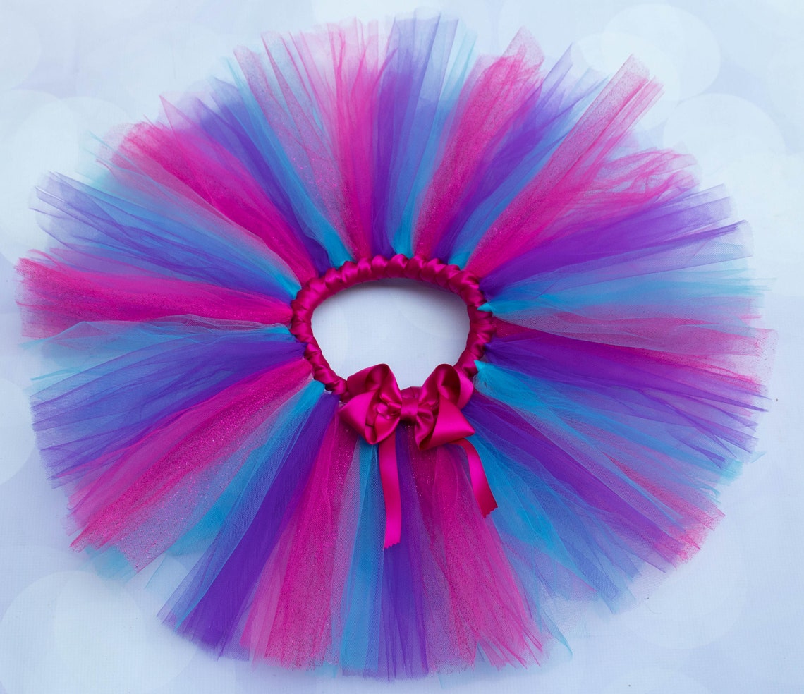 Pink Purple and Blue Tutu Toddler Tutu Tutu for Girls - Etsy