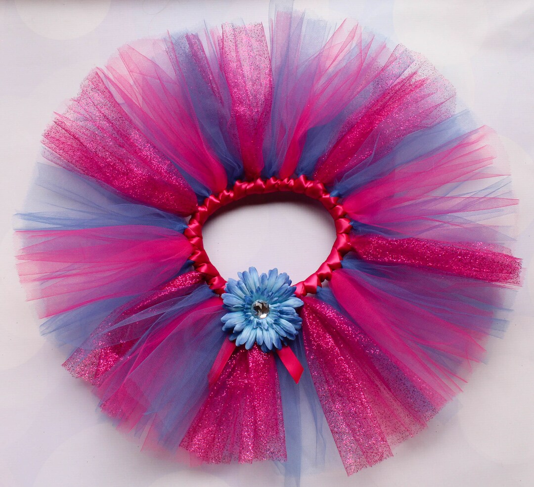 Pink and Blue Tutu Glitter Tutu Pink Tutu Blue Tutu - Etsy