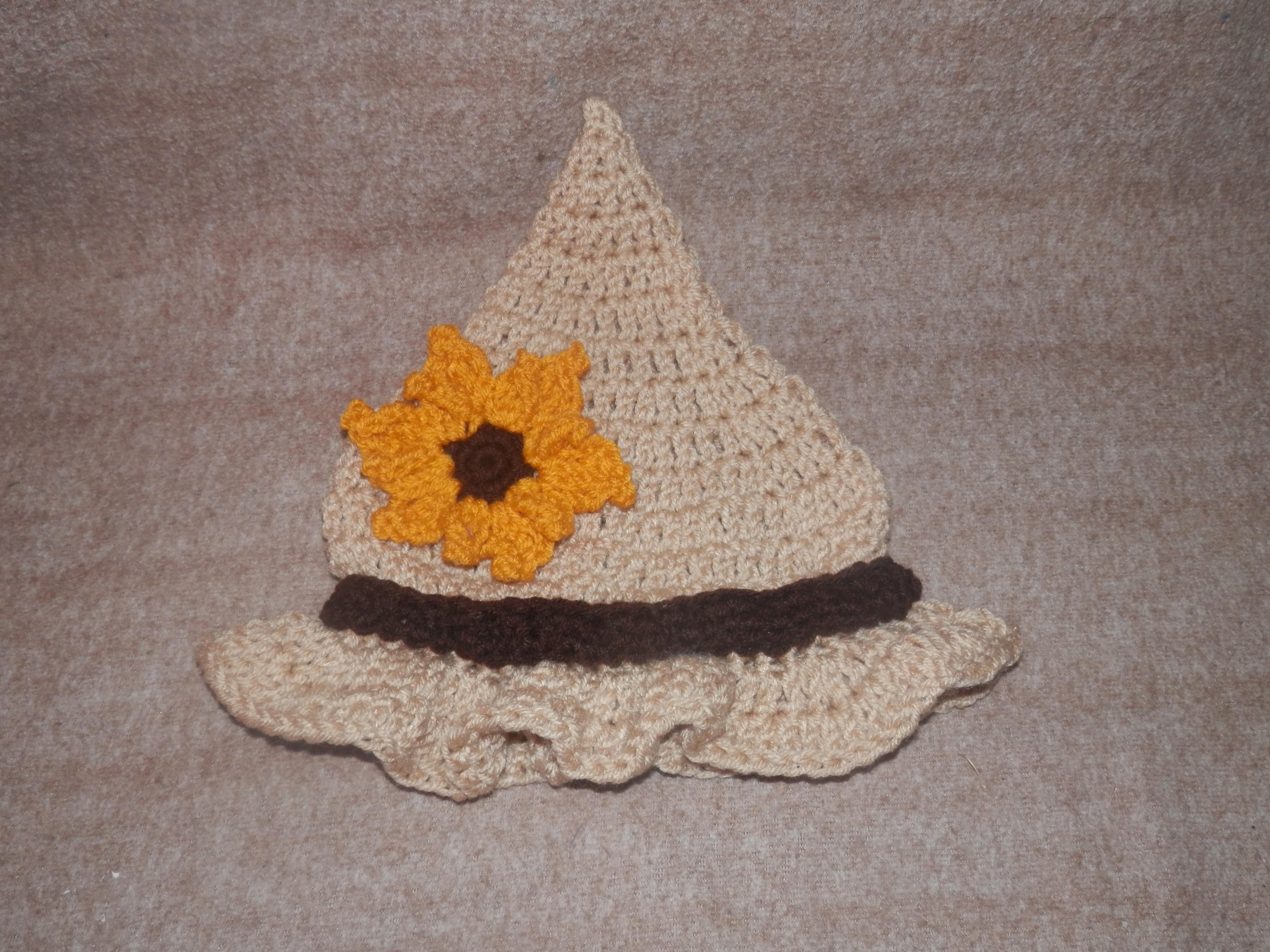 Scarecrow Hat Template