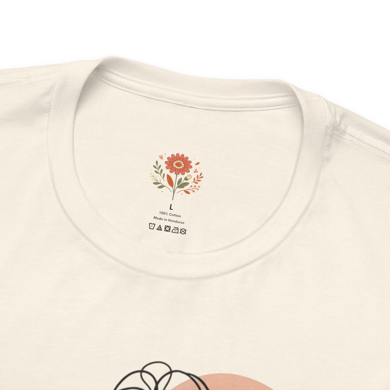 Minimalist Line Art Woman Shirt, Botanical Abstract Floral Tee, Earth ...