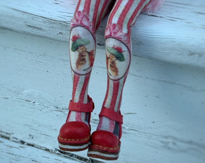 Blythe Doll Custom Stockings for Azone S Pure Neemo Body and TBL Body ...