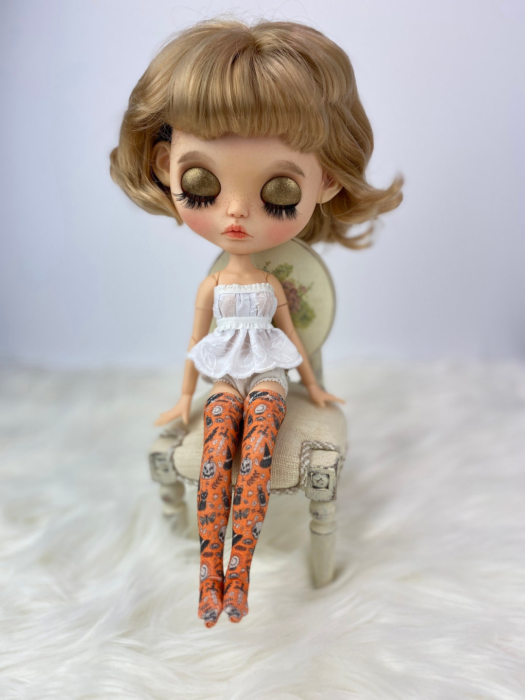 Blythe Doll Custom Stockings for Azone S Pure Neemo Body, and Tbl Body ...