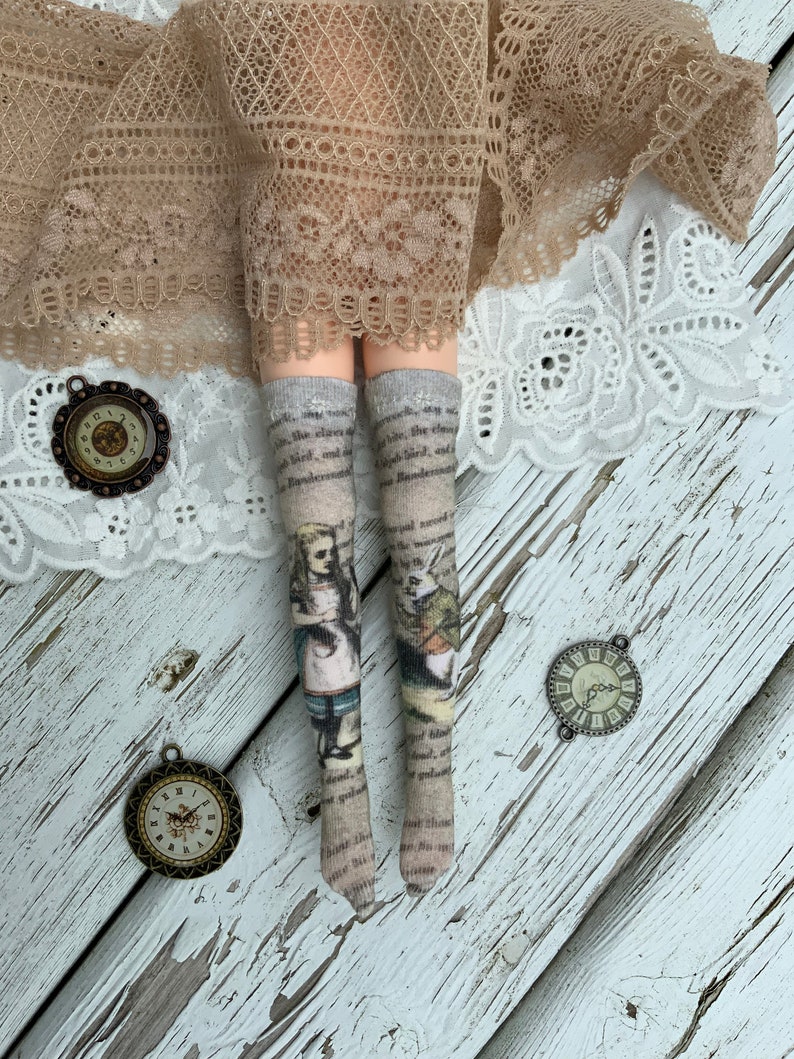 Blythe doll custom stockings for azone s pure neemo body tbl | Etsy