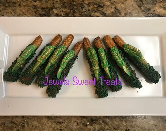 Dinosaur Pretzel - Etsy