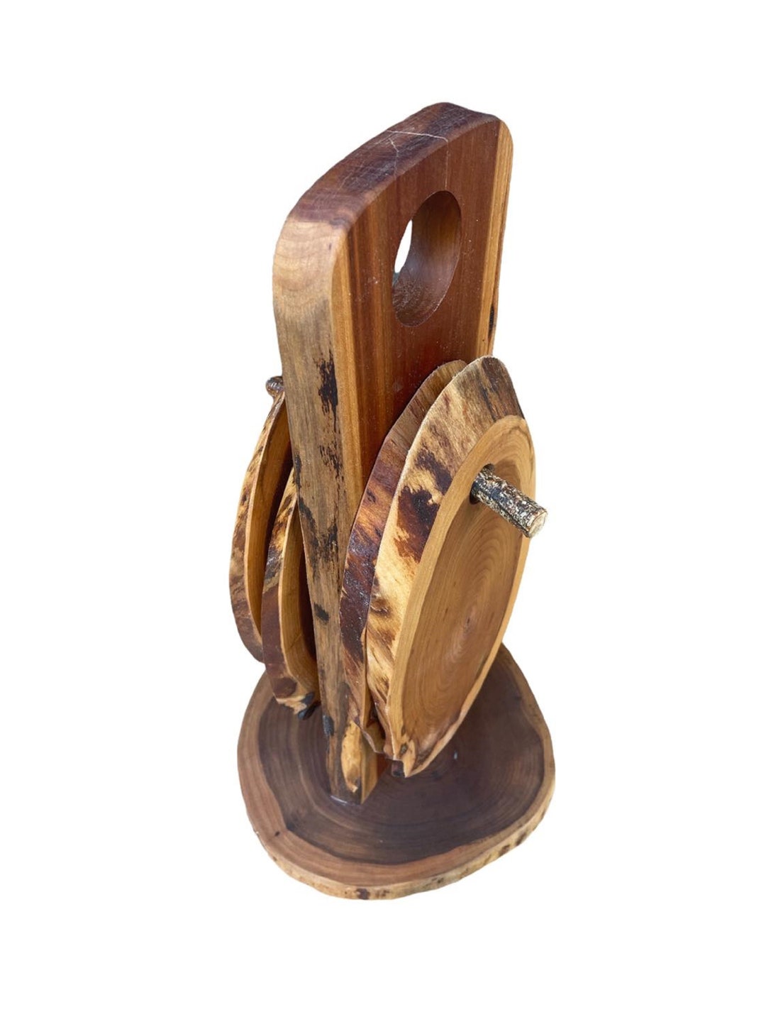 Live Edge Black Cherry Bread Board Set No Bark 4 Charcuterie Boards ...