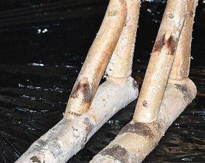 Birch Log Shelf Brackets Set of Three - Etsy