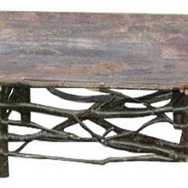Log End Table - Etsy