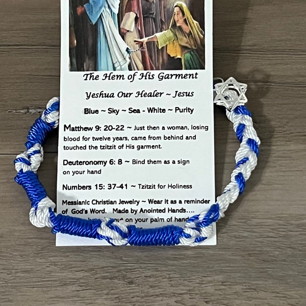 Tzitzit Bracelet - Etsy