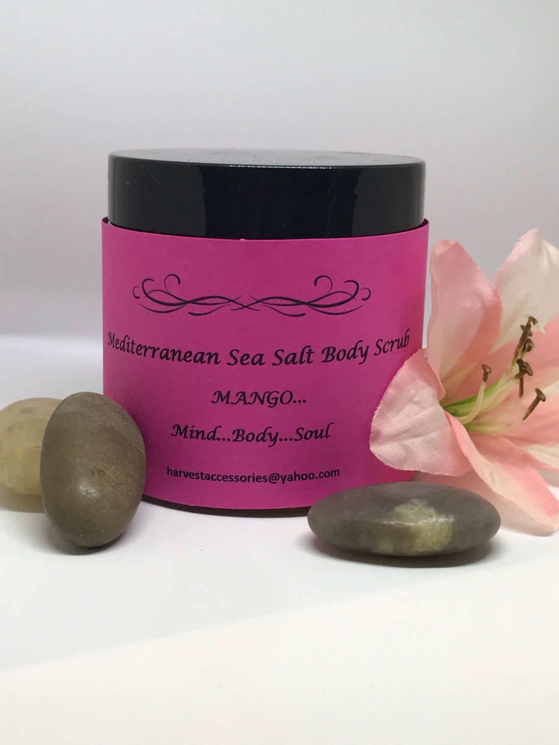 Mediterranean Dead Sea Salt Body Scrubs Handmade Etsy