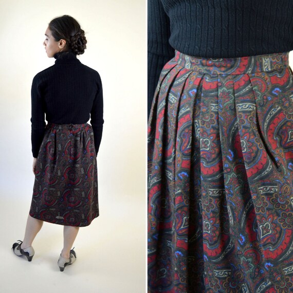Arabesque pleated skirt - Gem