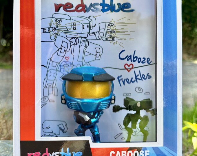 Felix Red Vs Blue 1.5 Pin - Etsy