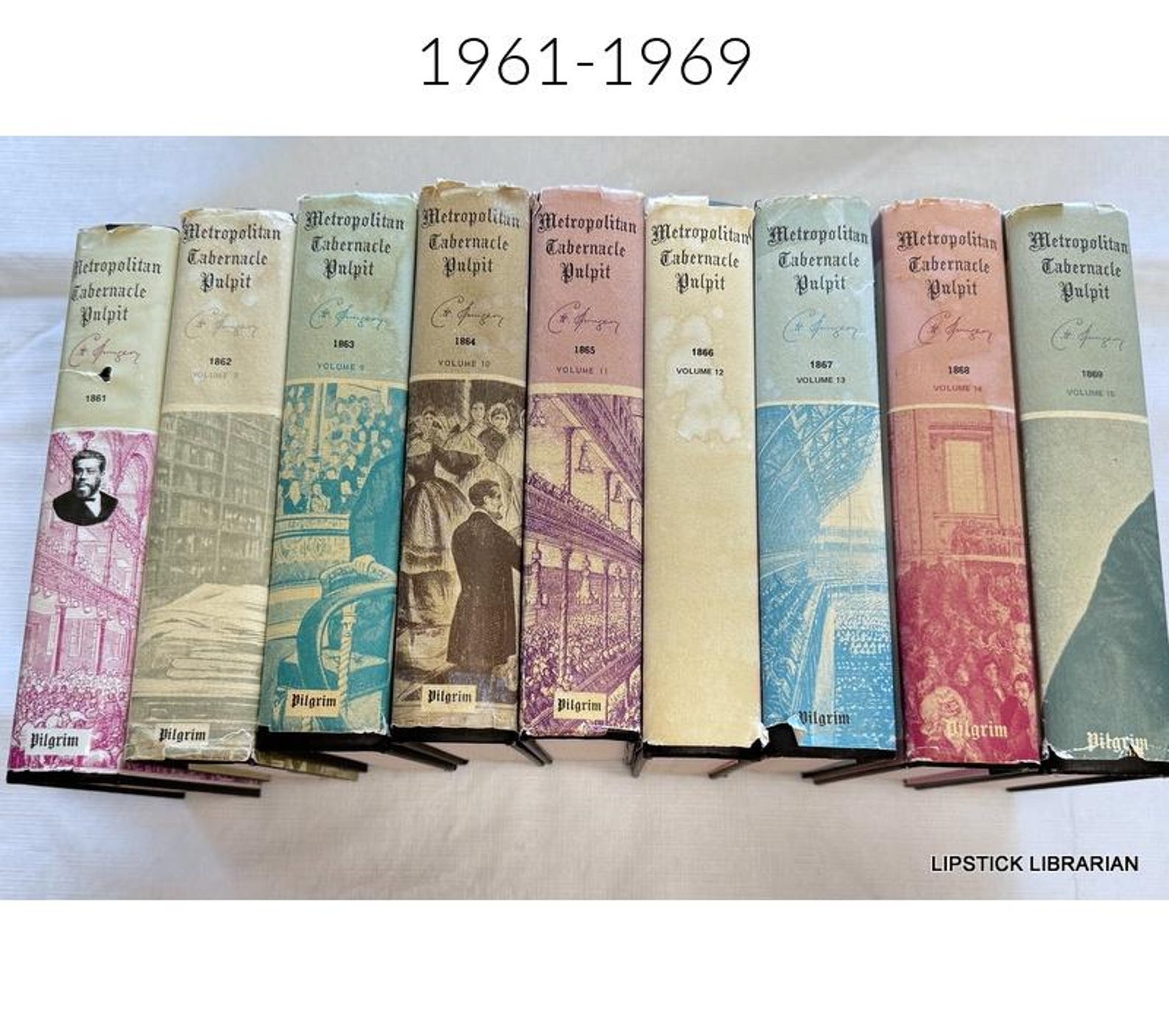 Metropolitan Tabernacle Pulpit Charles Spurgeon Sermons 42 Book Volumes ...