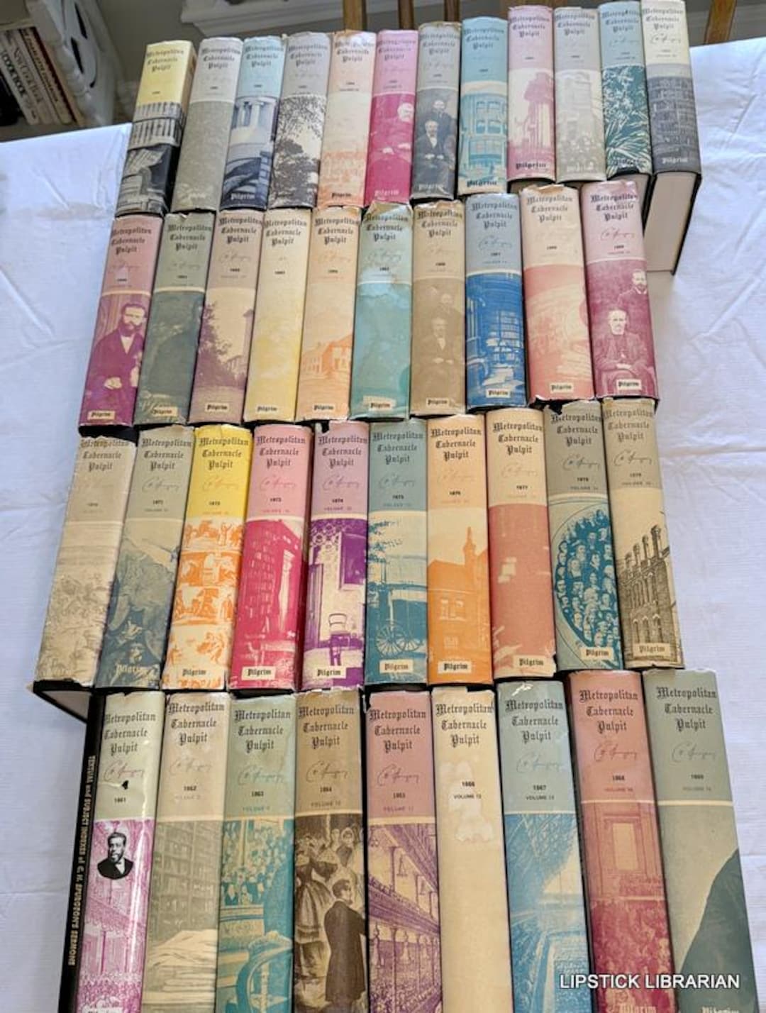 Metropolitan Tabernacle Pulpit Charles Spurgeon Sermons 42 Book Volumes ...