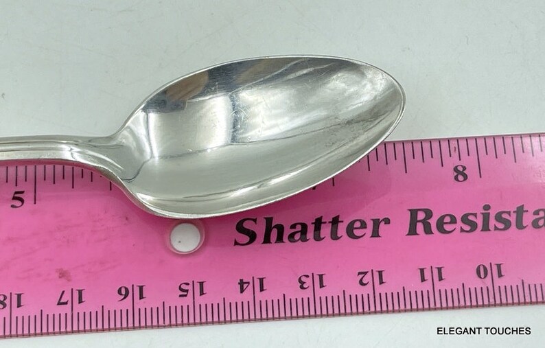 Vintage Homecrest Silver Plated Iced Tea Spoons LOT of 6 Scrolls Design ...