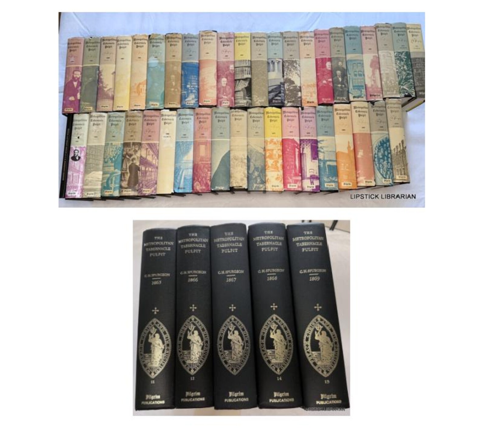 Metropolitan Tabernacle Pulpit Charles Spurgeon Sermons 42 Book Volumes ...