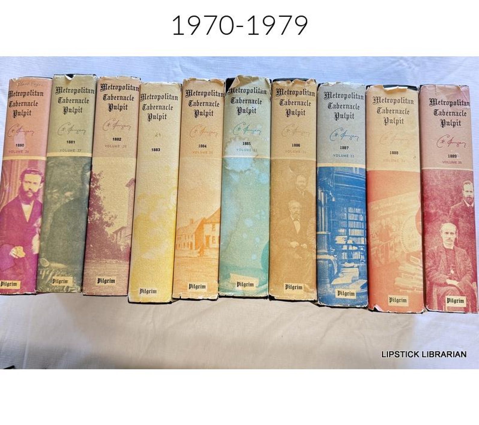 Metropolitan Tabernacle Pulpit Charles Spurgeon Sermons 42 Book Volumes ...