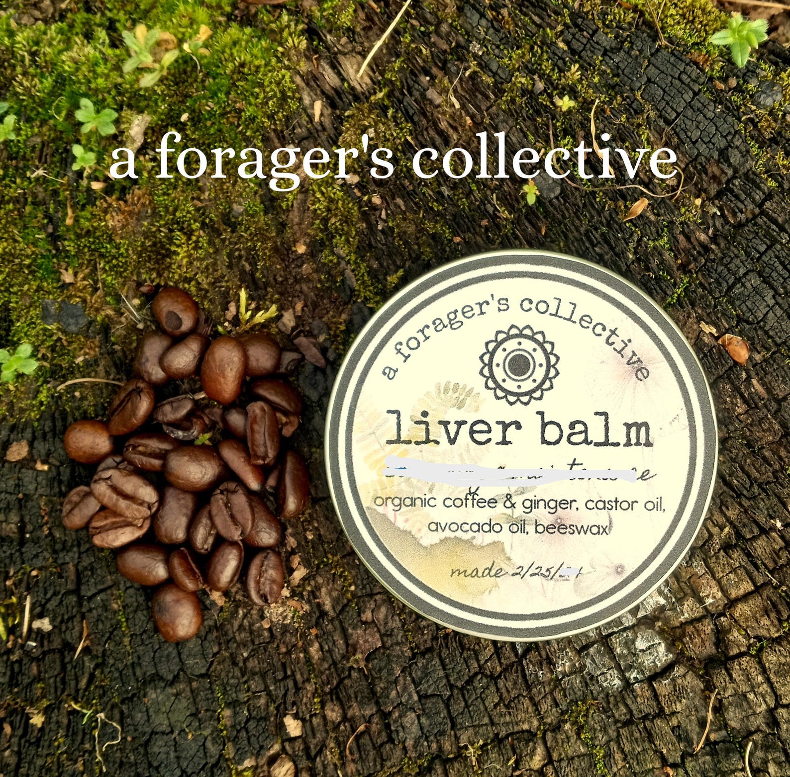 Liver Balm , Castor Oil Salve , Coffee Ginger Calendula Infused - Etsy