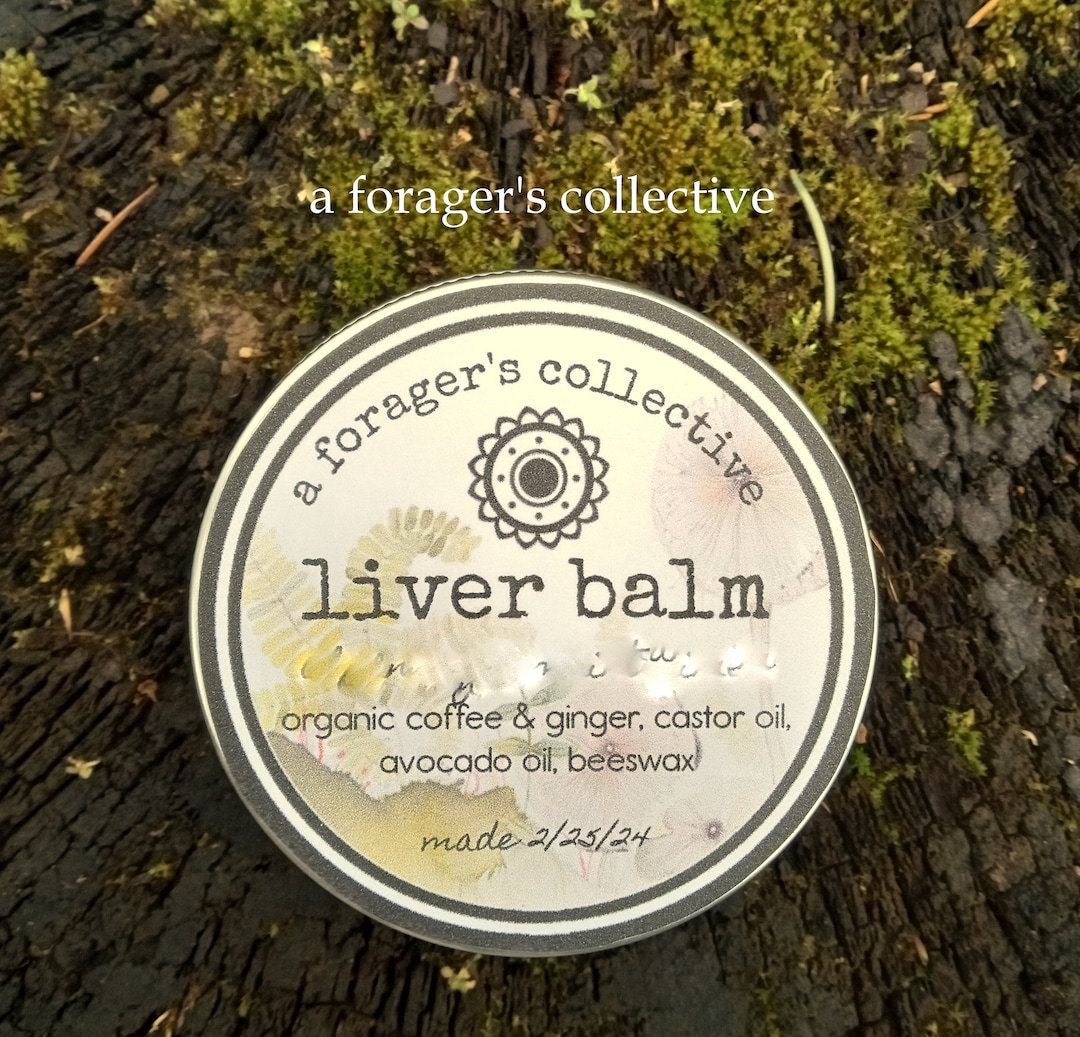 Liver Balm , Castor Oil Salve , Coffee Ginger Infused , Herbal Salves ...