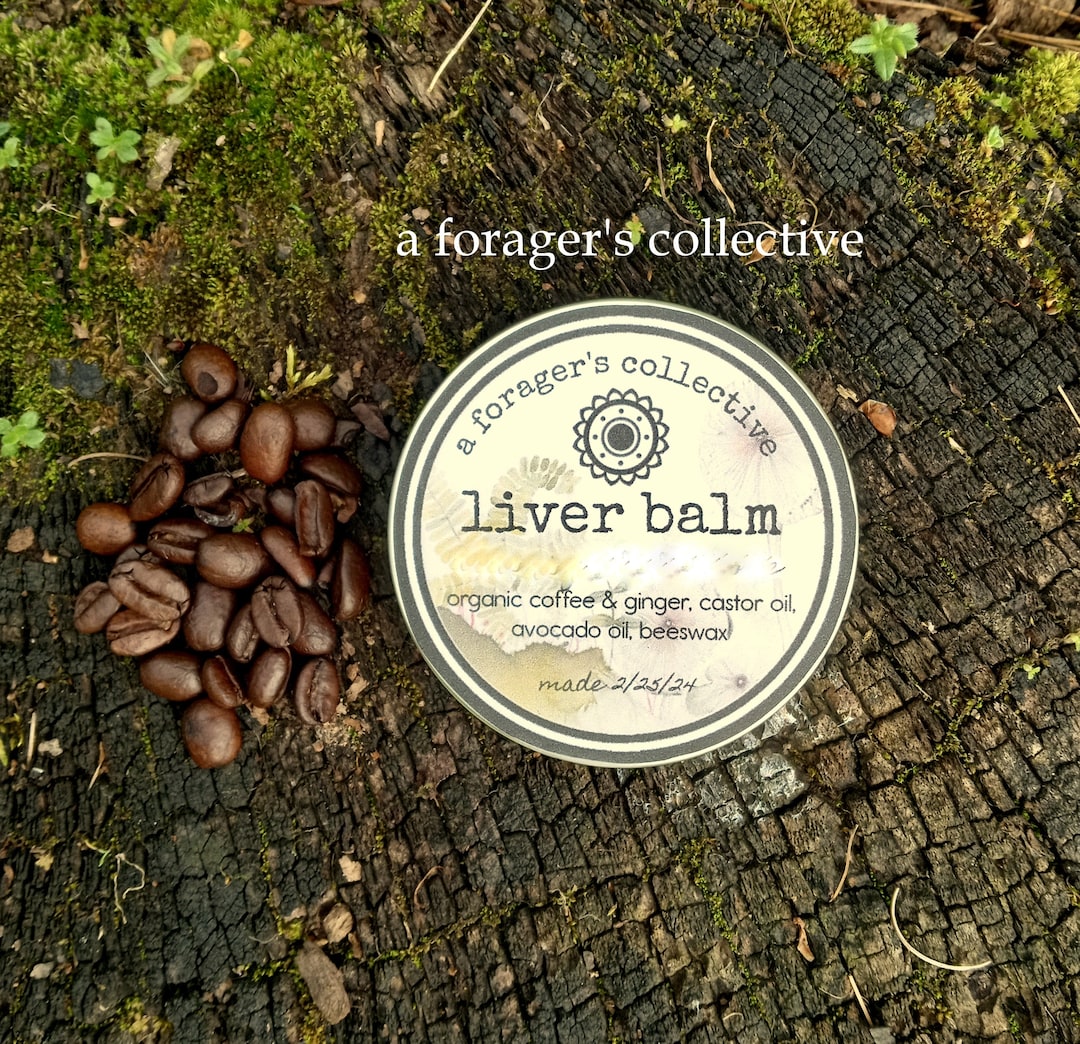 Liver Balm , Castor Oil Salve , Coffee Ginger Infused , Herbal Salves ...
