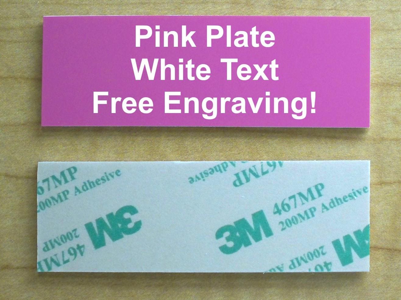 Custom Engraved Plastic Name Plate / Personalized Plaque Office Sign ...