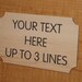 Custom Engraved 3x5 Office Sign | Birch Wood-grain Name Plate ...