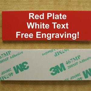 Engraved 1x3 Plate | Organization Personalized Custom Customized Wall ...