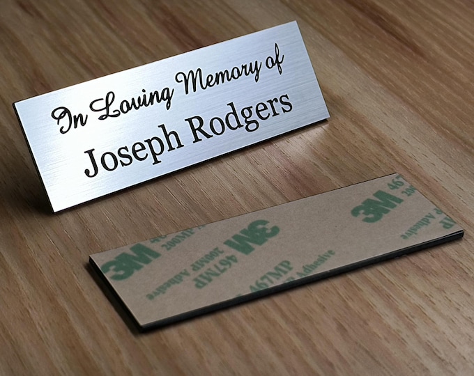 Engraved 2x2 PLEASE KNOCK Wall Plate Adhesive Backed Plaque Sign ...
